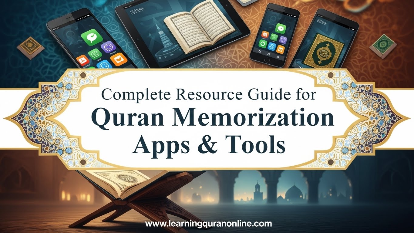 Complete Resource Guide for Quran Memorization Apps & Tools